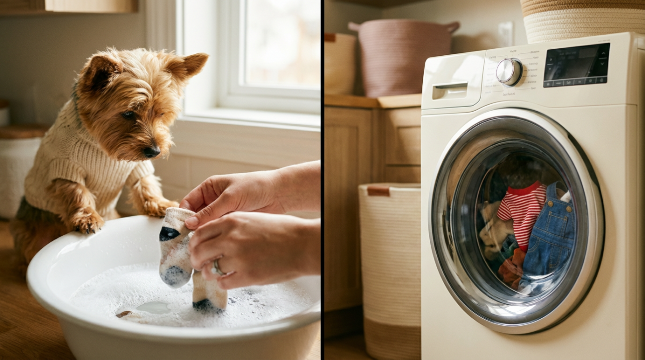 Hand vs. Machine Washing Pet Clothes: Which Is Cleaner? – Fitwarm