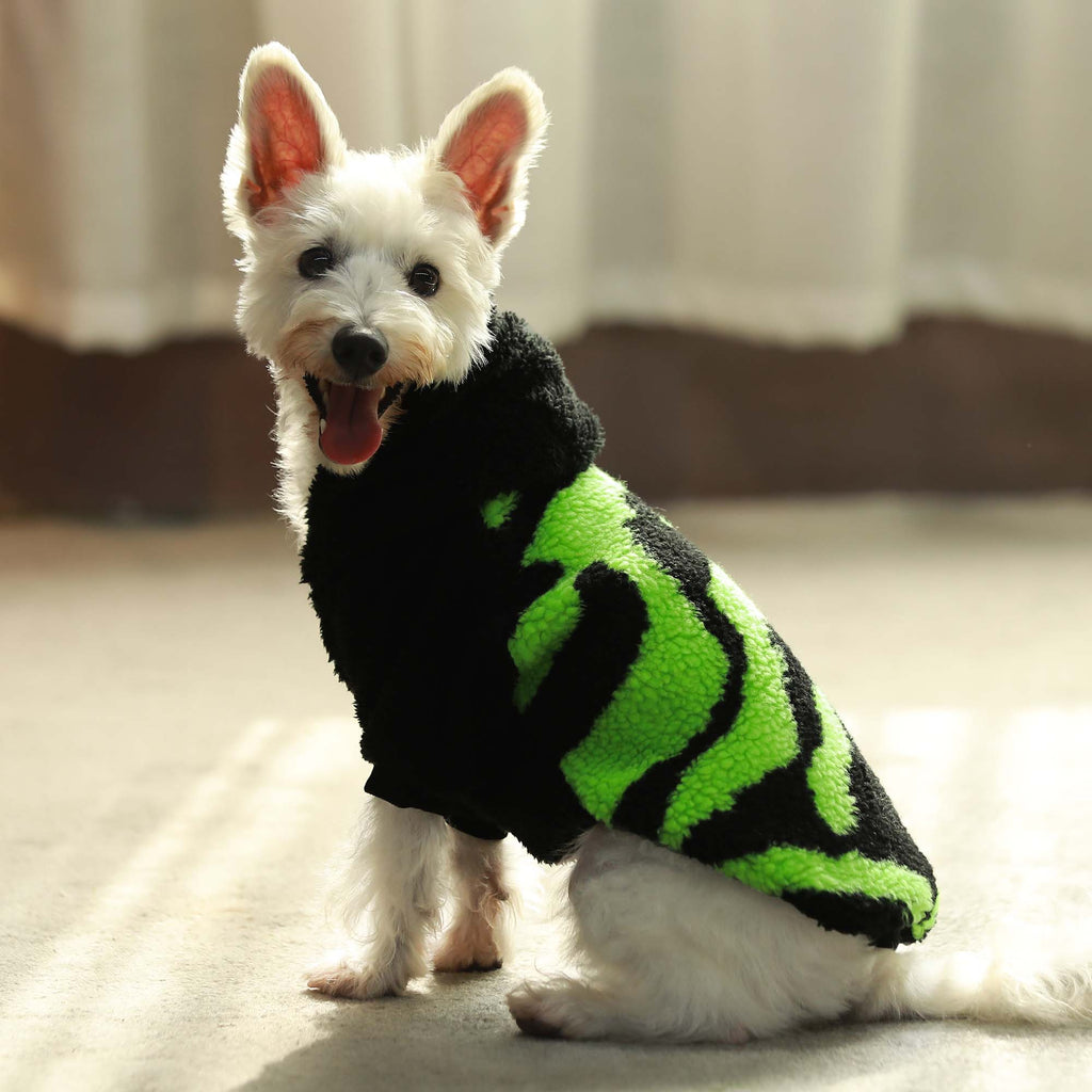 Camo Sherpa Dog Hoodie - Fitwarm